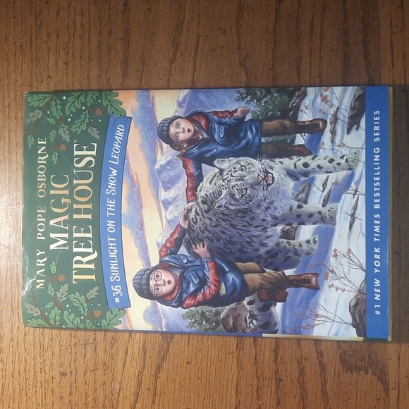 Other | Magic Tree House 36 Sunlight On The Snow Leopard Hardcover Book ...